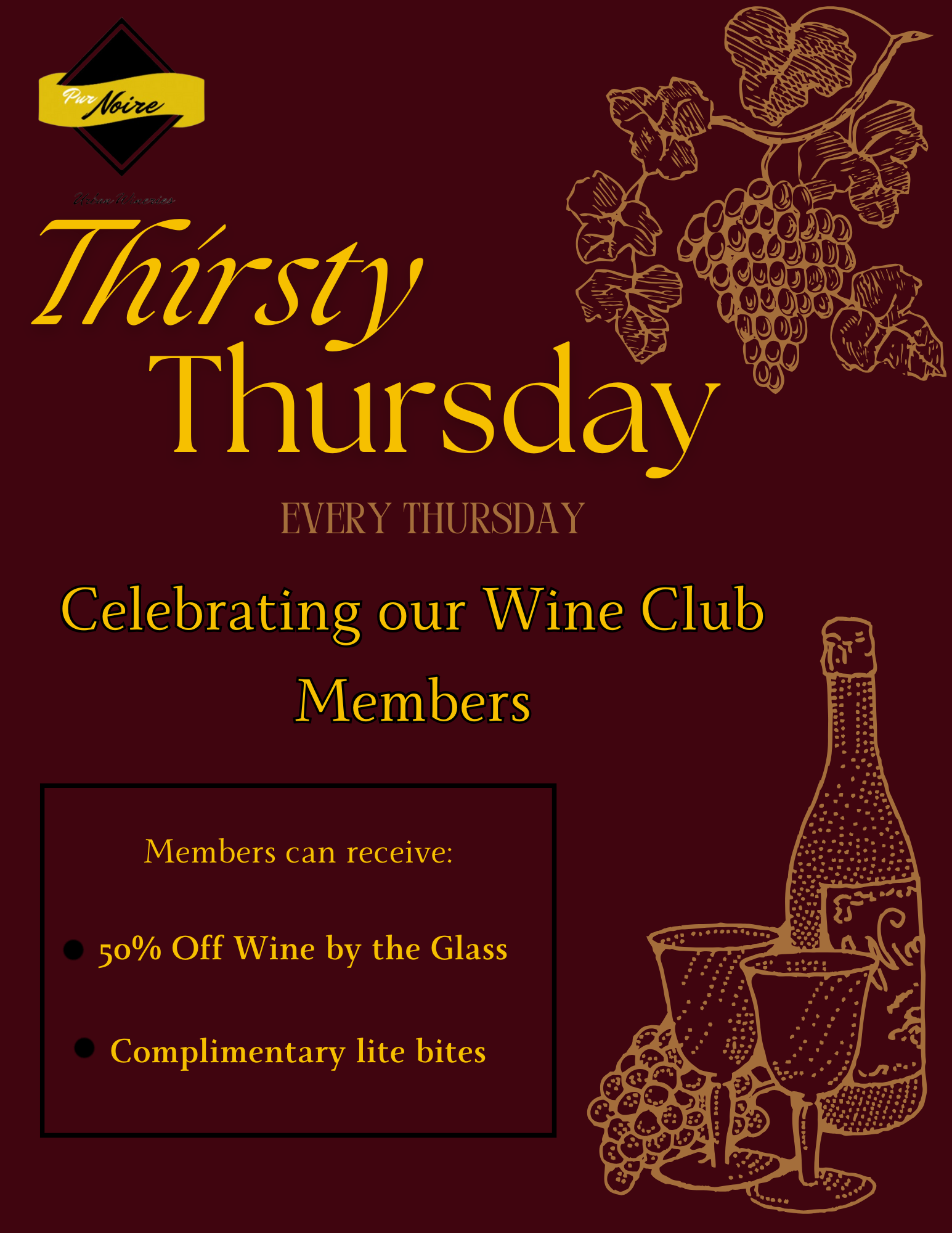 Events from January 14 – January 4 – Pur Noire Wines